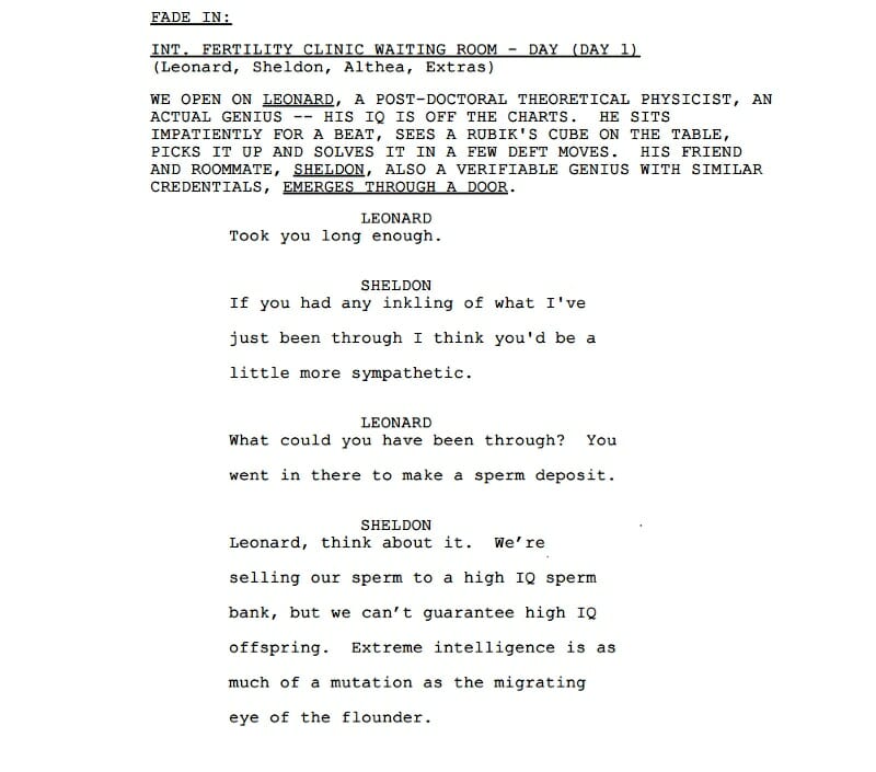 How To Structure And Format Your Television Scripts The Script Lab 2023 