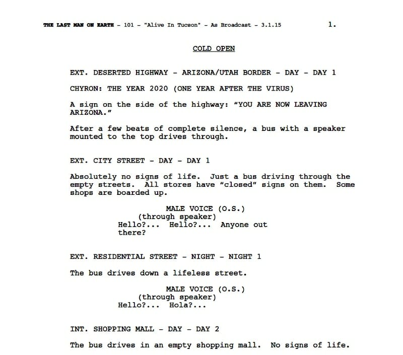 Tv Script