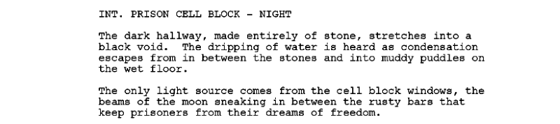 5 Ways To Write More Effective Scene Description The Script Lab