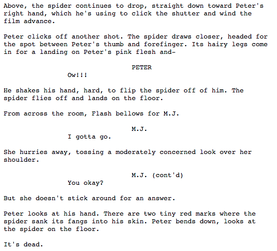 How To Format An Animated Scene The Script Lab