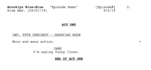 How to Format TV Sitcom Scripts - The Script Lab